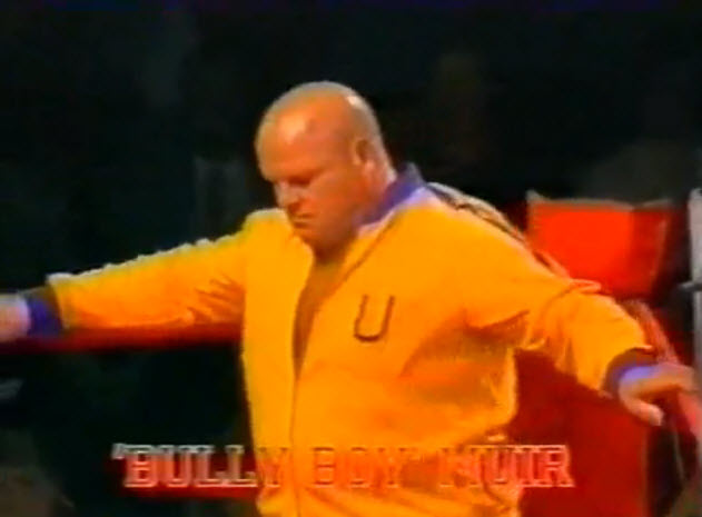 ProWresBlog: World of Sport 8/27/1988 - Terry Rudge vs Bully Boy Muir