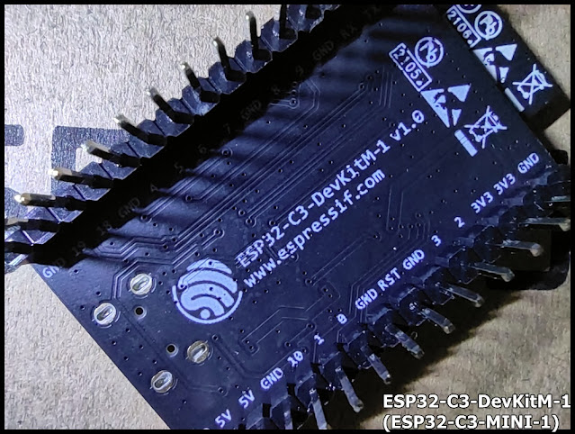 Embedded things: ESP32-C3-DevKitM-1 (ESP32-C3-MINI-1)