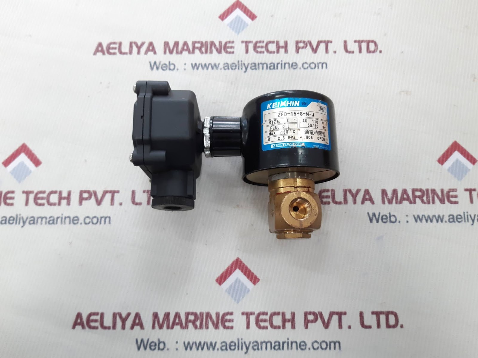 KEIHIN ZFD-15-S-M-J SOLENOID VALVE - Aeliya Marine