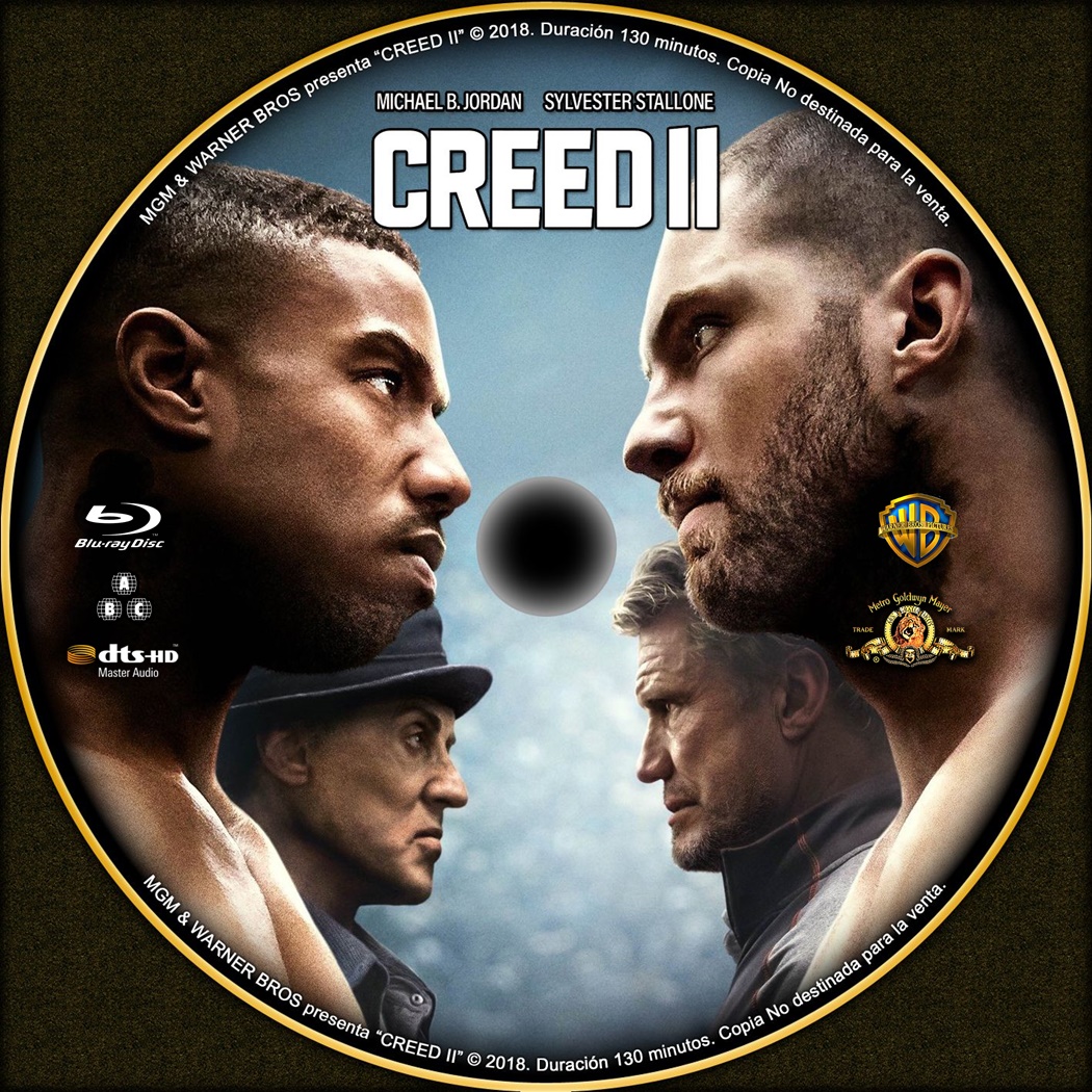CAPAS DVD-R GRATIS: Creed II (2019) - Blu Ray