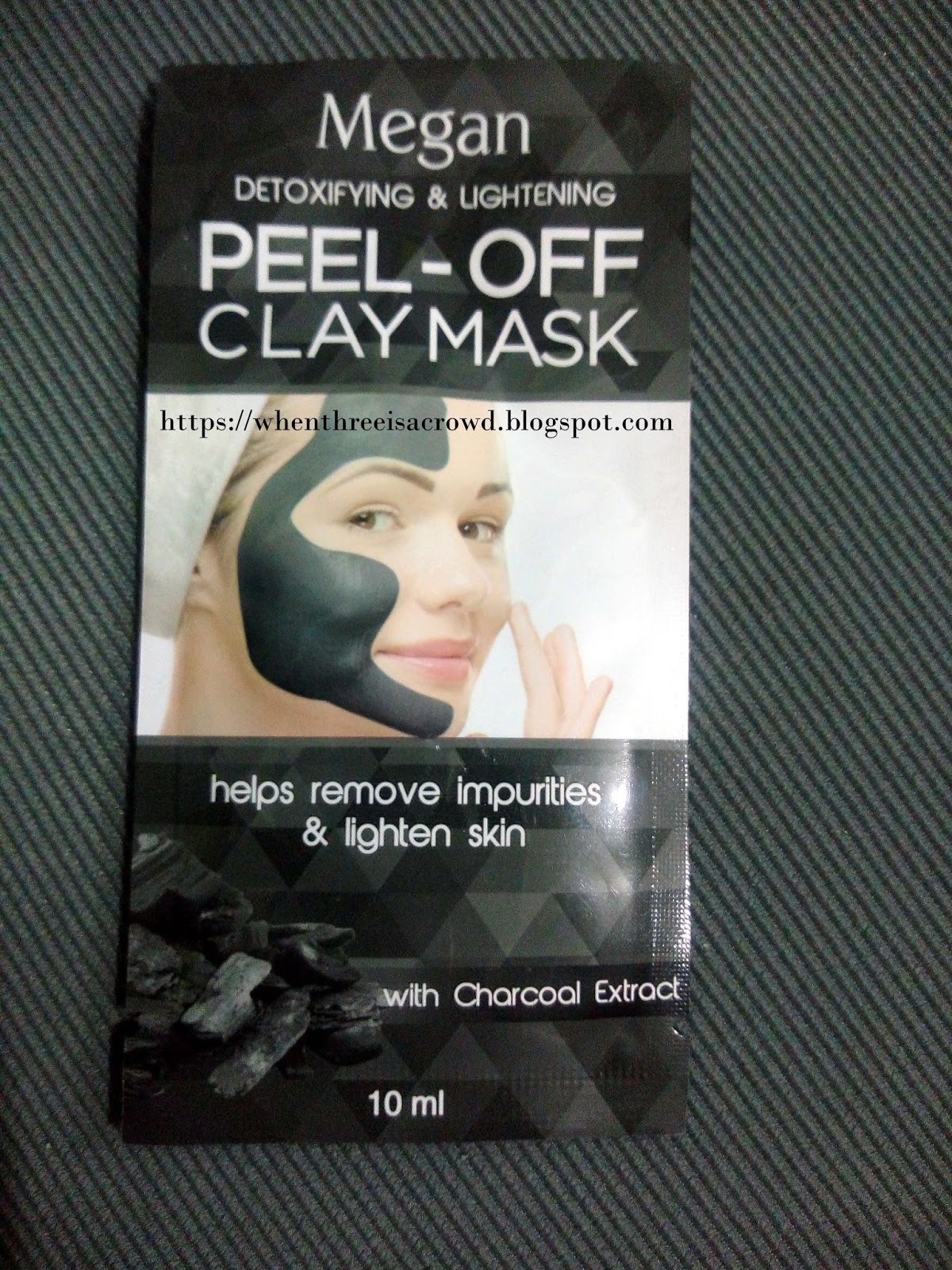 writing down my emotions: REVIEW: Megan Peel Off Clay Mask (Detoxifying ...