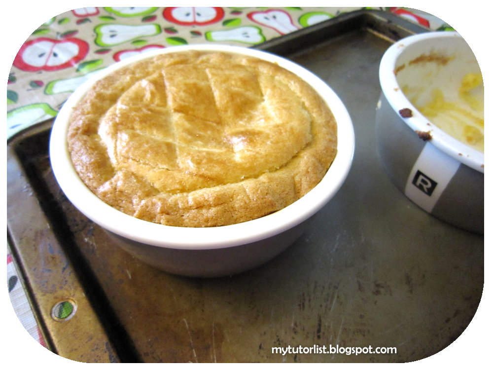 Baked Tapioca Pudding With Pineapple Bun Crust and Taro Filling ...