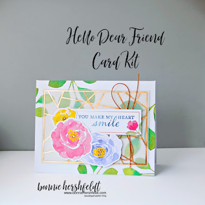 Hello Dear Friend Card Kit | Bonnie Hershfeldt