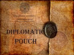 Medios de acción o comunicación diplomática.