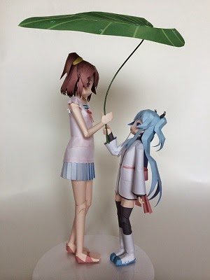 Celestial Method Papercraft - Nonoka Komiya & Noel | Papercraft ...