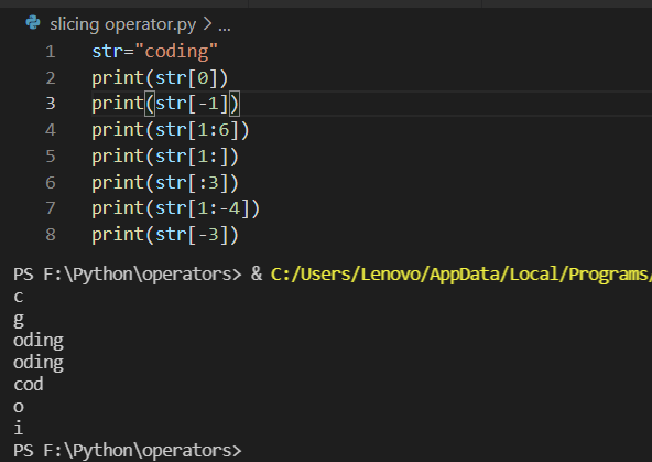 Python String Operations Instanceofjava