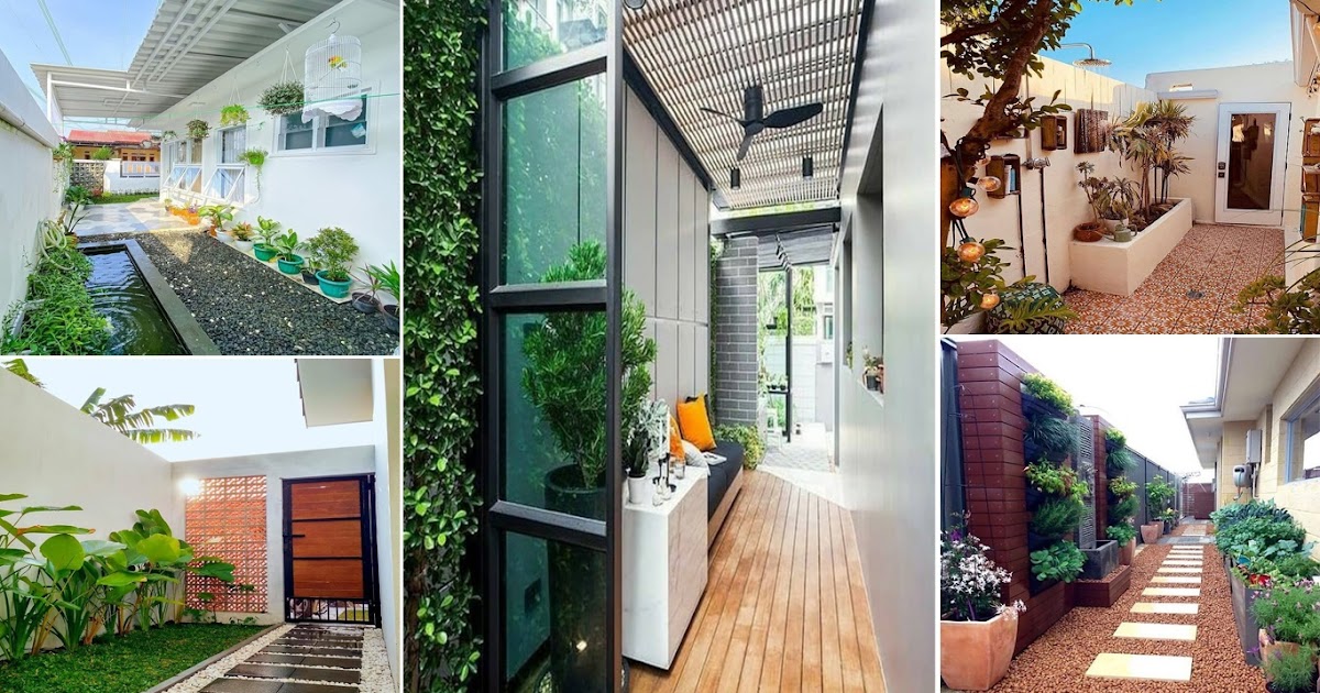 7 Awesome Ideas Change Narrow Beside the House Space Wisely | Maximize ...