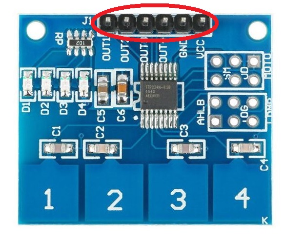 All About Capacitive Touch Module TTP224 in Hindi