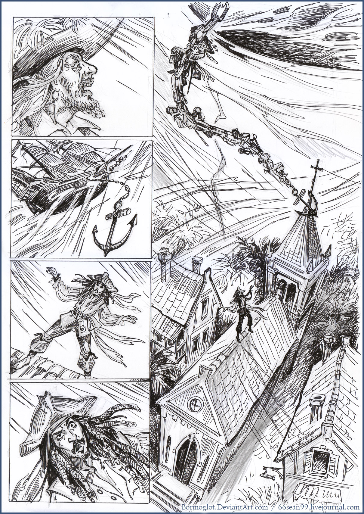 Bring me that horizon! : One story about Captain Jack Sparrow. Comic book