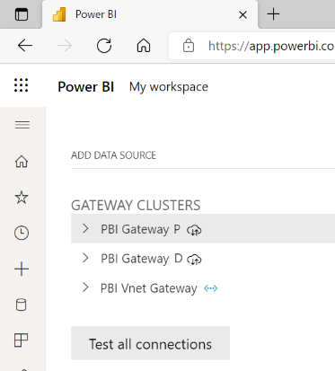 Microsoft BI Tools: Virtual Network Data Gateway for Power BI