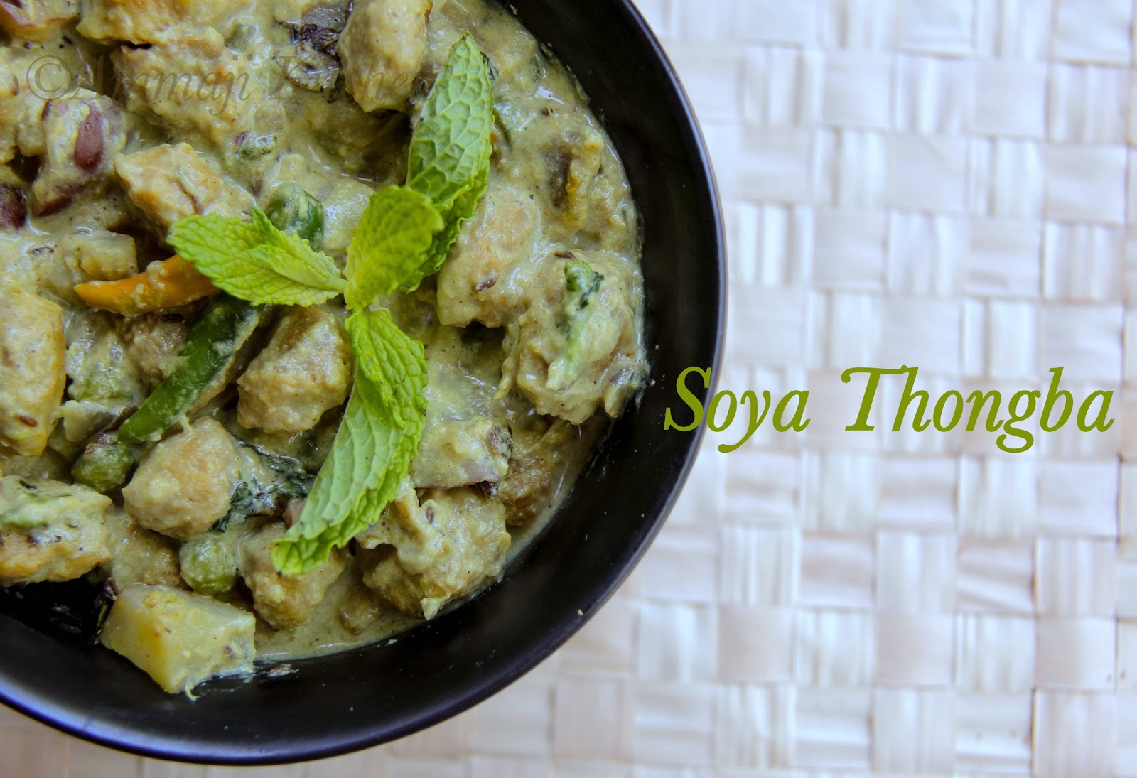 Soya Thongba - A Manipuri Dish | Indian Food Recipes | Ammaji Kitchen