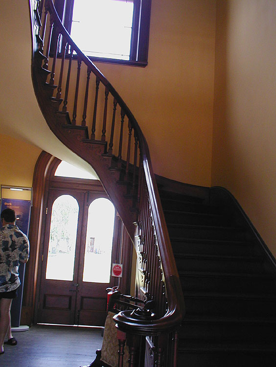 Days on the Claise: Red Cedar Staircase