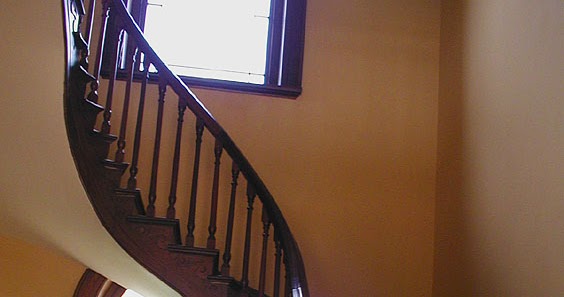 Days on the Claise: Red Cedar Staircase