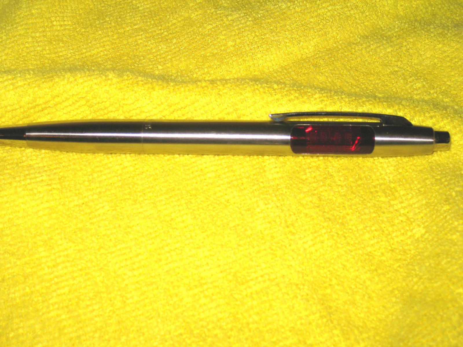 Wipe Away The Mist: Bygone Times - Pen with Digital Clock