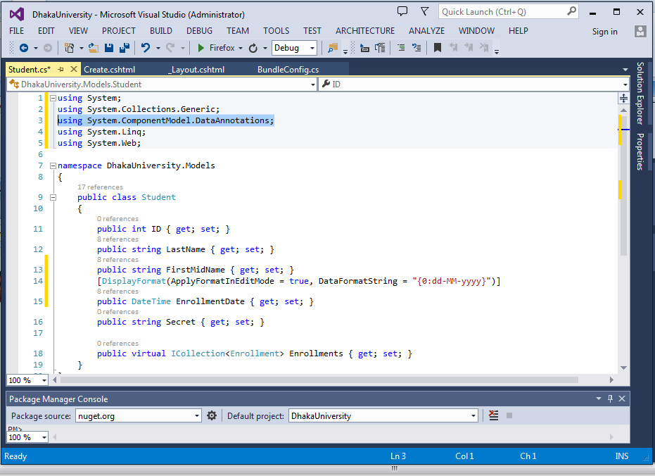 ENTITY FRAMEWORK 6 USING ASP.NET MVC 5: JQuery Datepicker in asp.net ...