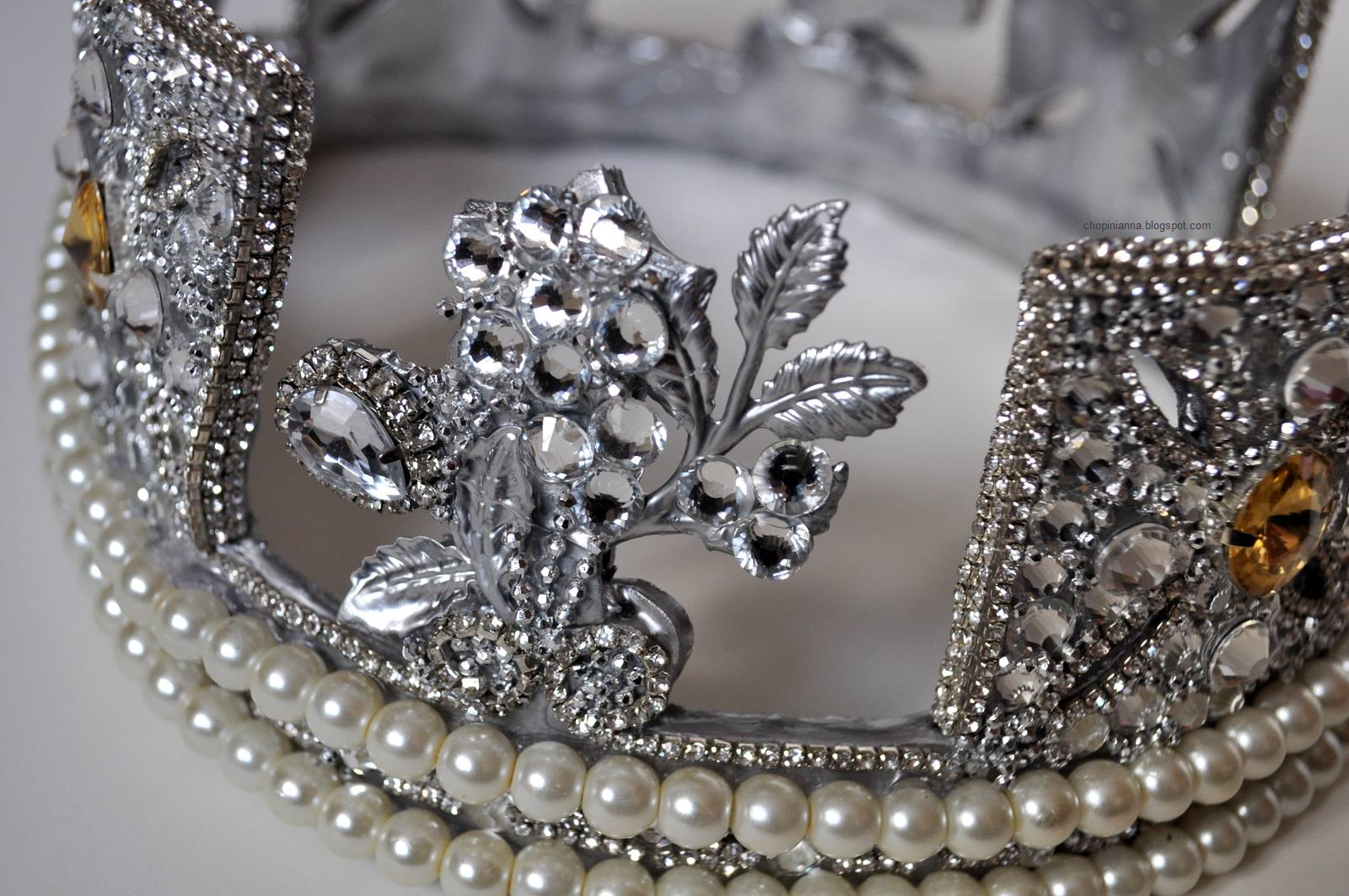 My replica of the Diamond Diadem | George IV State Diadem | Chopinianna