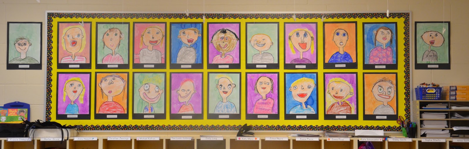 A Place Called Kindergarten: our self portraits