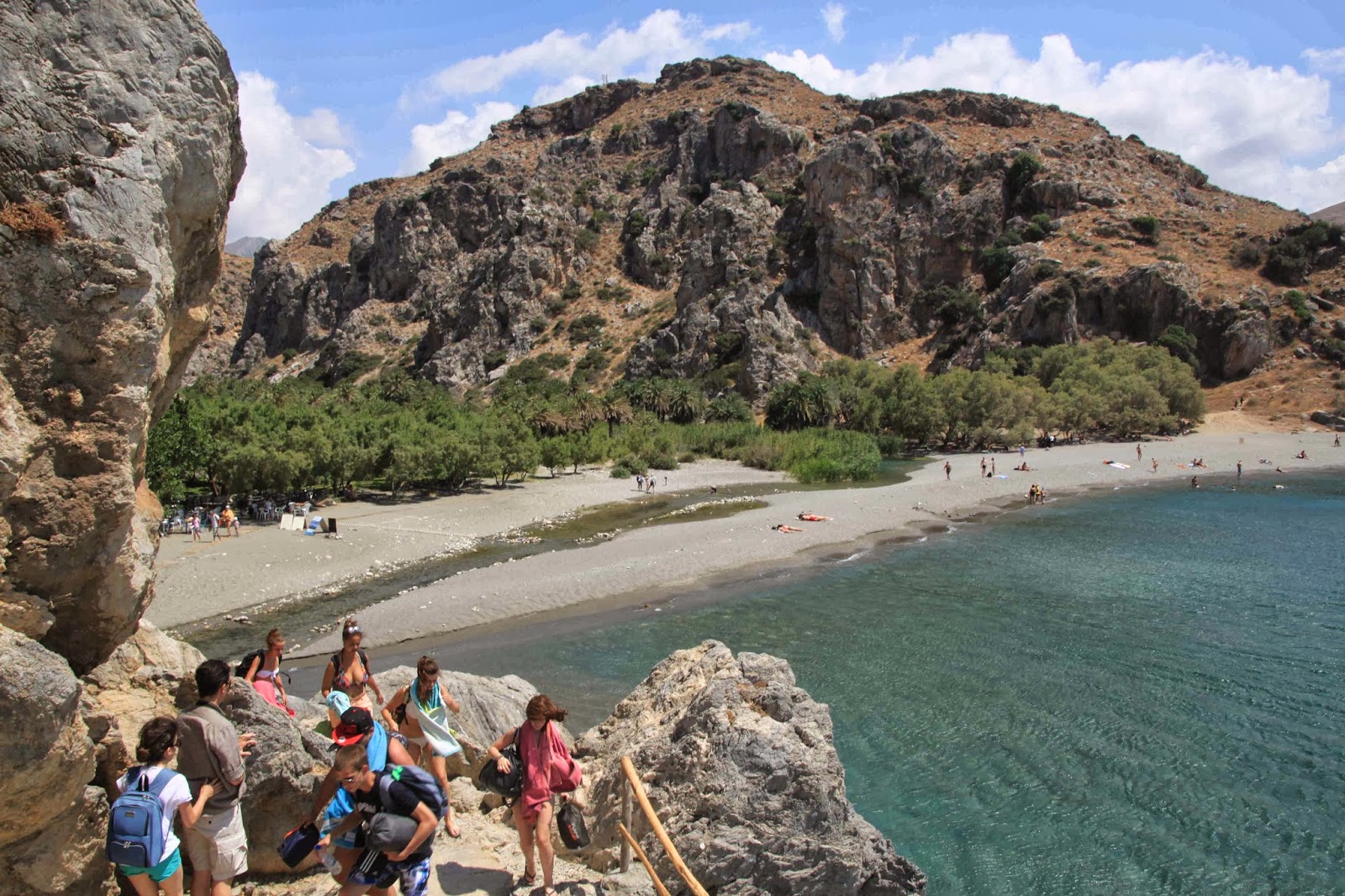 ÉL Y ELLA, VIAJEROS: Viaje a Creta - Monasterio de Preveli, Playa de ...
