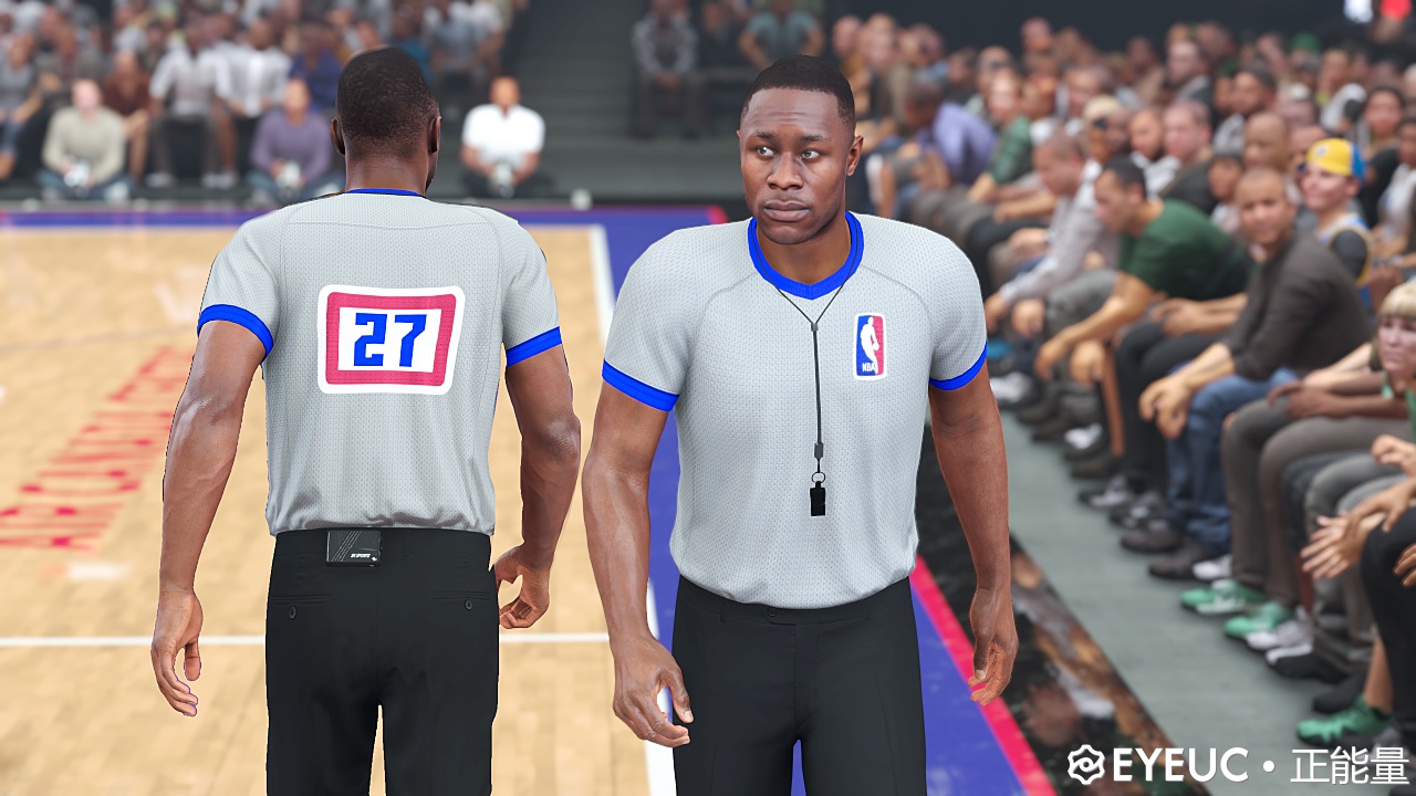 NBA 2K21 90's Referee's Jersey by RobDavis