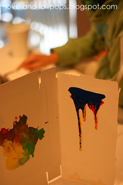 Love and Lollipops: Runny Paint Possibilities