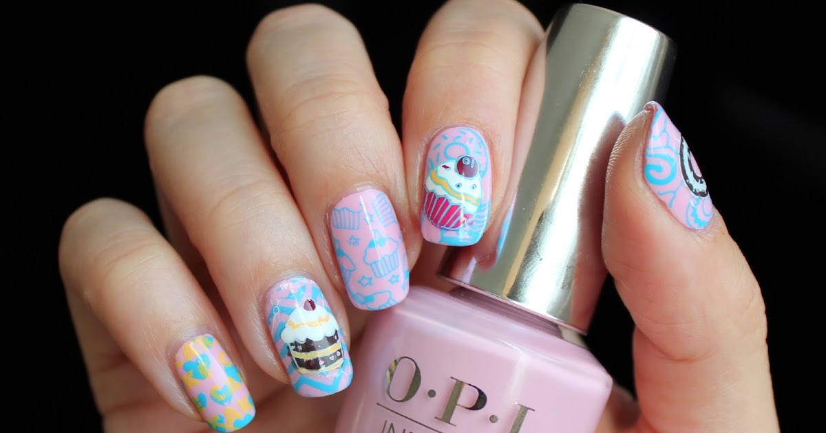 Nail Art │Pastries & sweets manicure [Nail Crazies Unite] / Polished ...