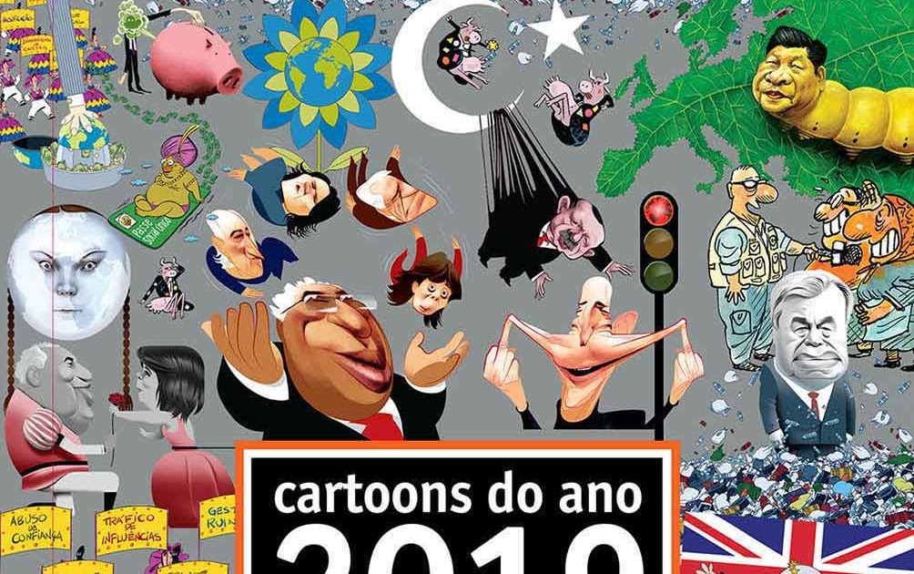 JUVEBÊDÊ: O livro dos Cartoons do Ano 2019, expostos no CartoonXira