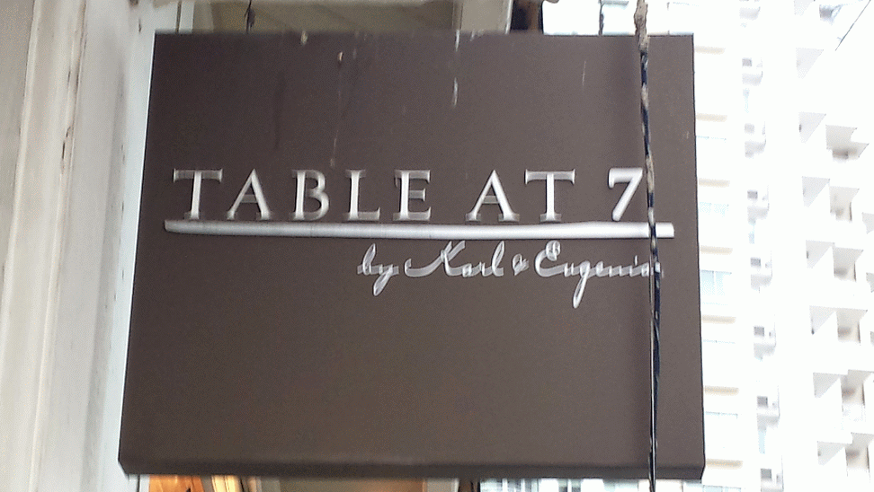 Street Food Warms Your Heart: Table At 7 at 7 Mohamed Sultan Rd S ...