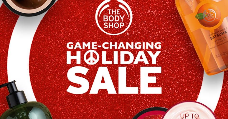 Manila Shopper: The Body Shop Game-Changing Holiday SALE: September ...