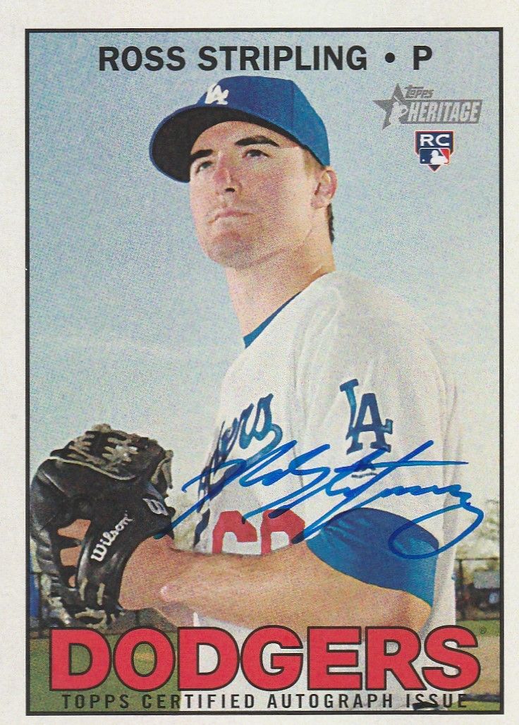 Dodgers Blue Heaven: 2016 Topps Heritage High Numbers - The Dodgers ...