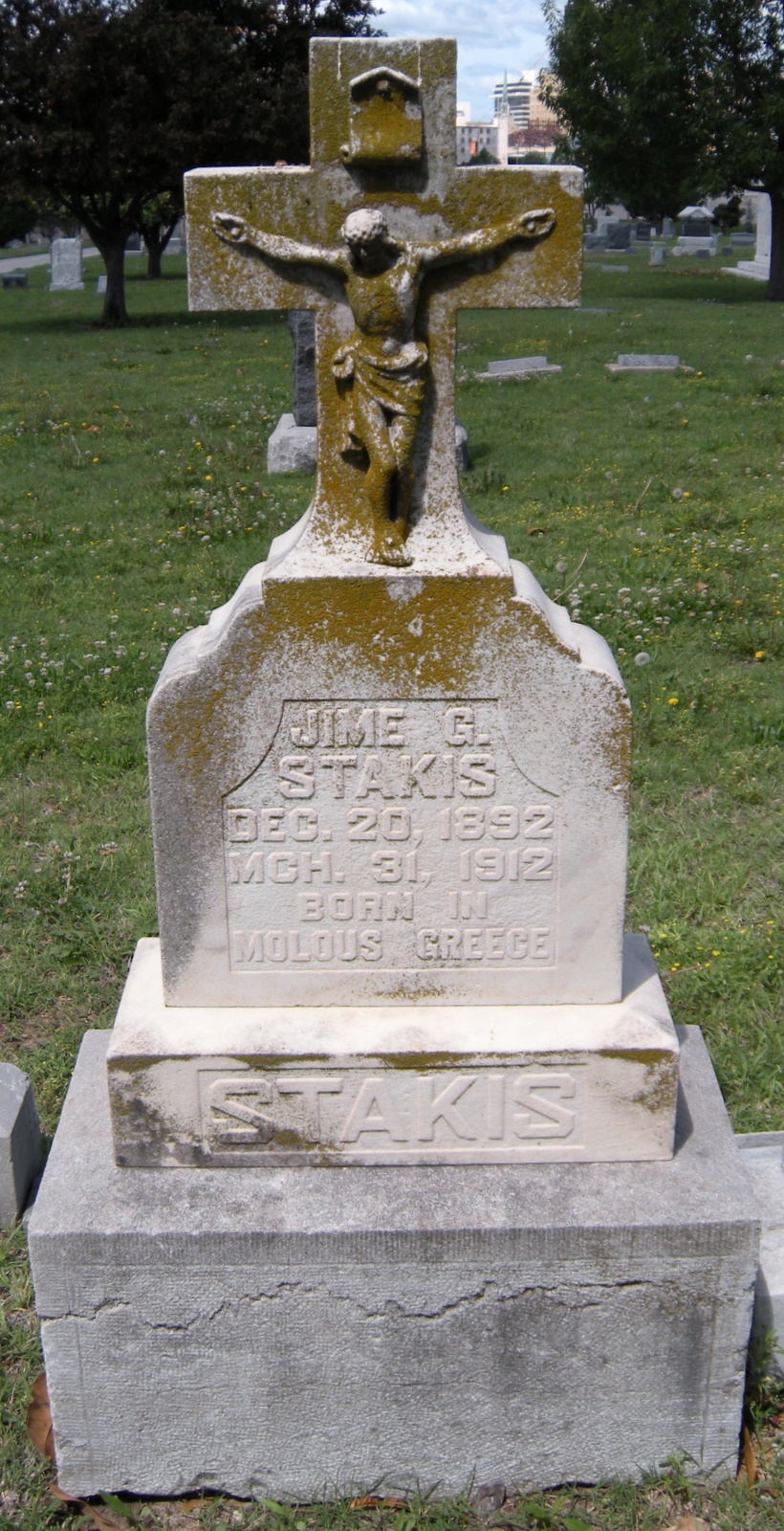 Escape to the Silent Cities: Stakis' Cross