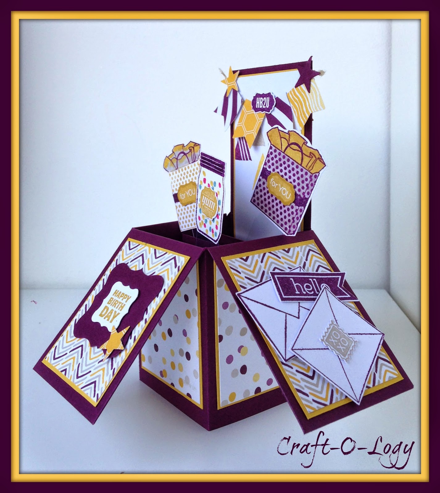 Craft-O-Logy: Gift Bag Card Box
