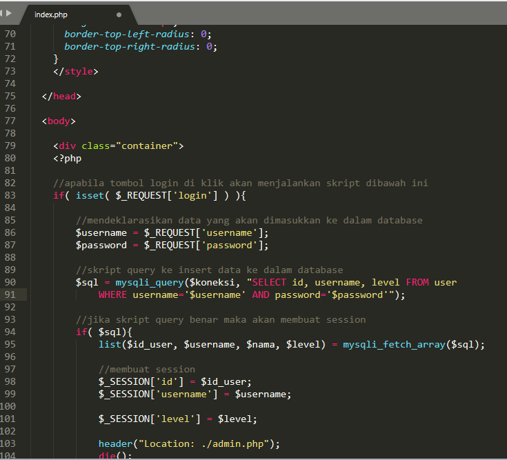 Membuat CRUD dengan PHP part 1 ~ anakit