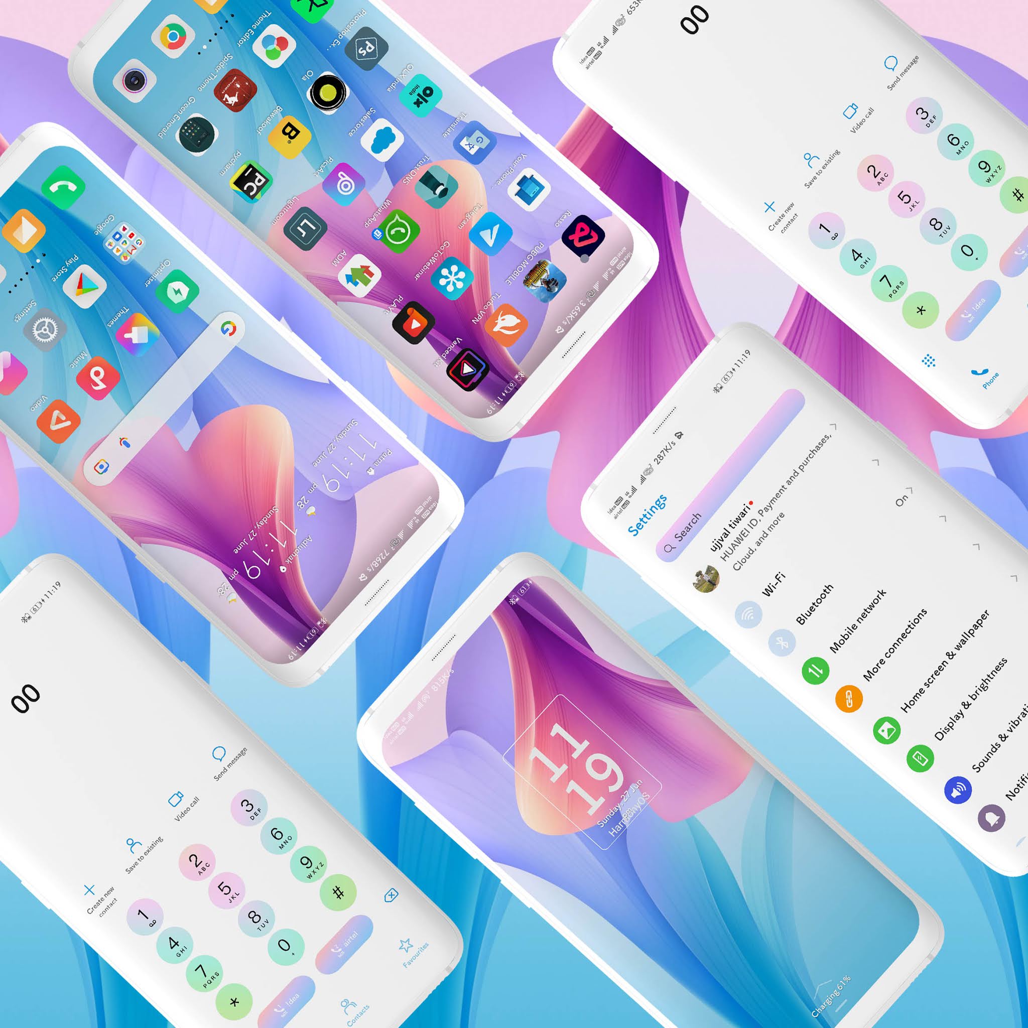 [ EMUI THEME ] AESTHETIC PRO EMUI Theme For EMUI 10 | EMUI 11 | And ...