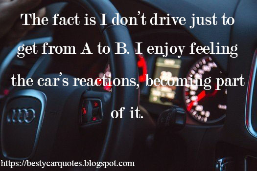 Best 10 Car Quotes with amazing photos for car lovers, love quotes for ...