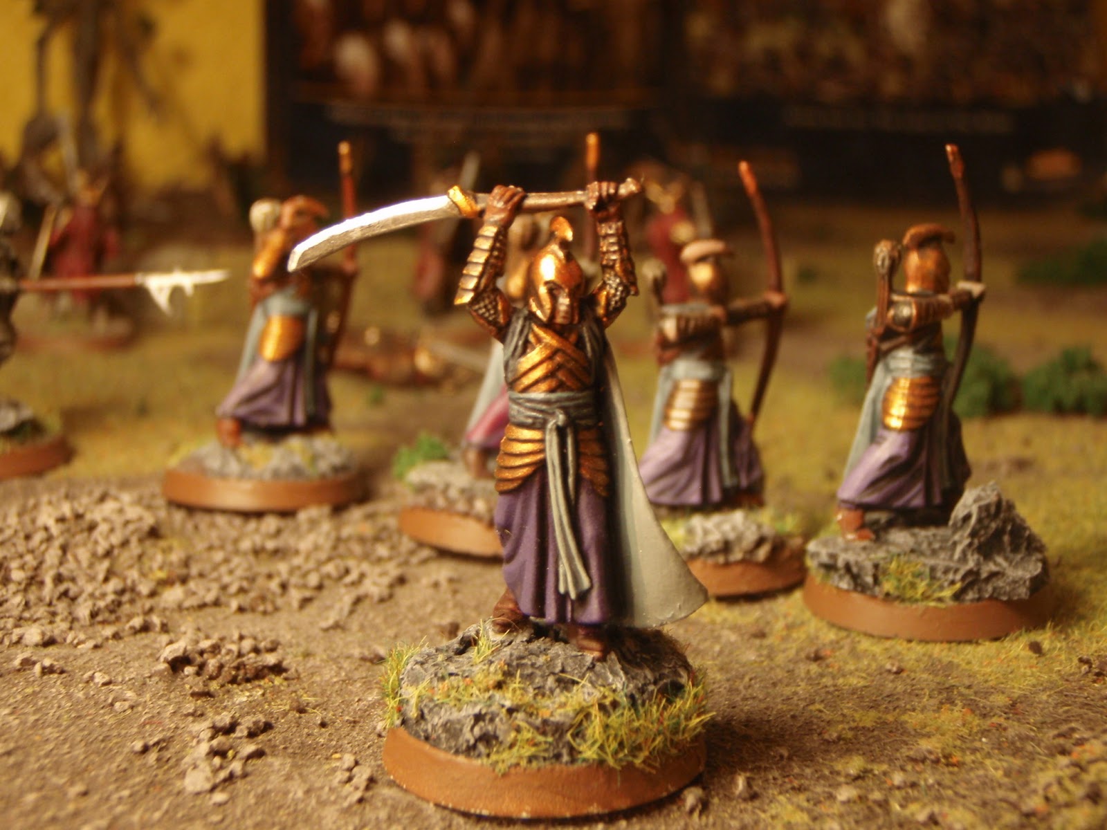 Dom's Middle Earth Miniatures: Pictures - High Elves