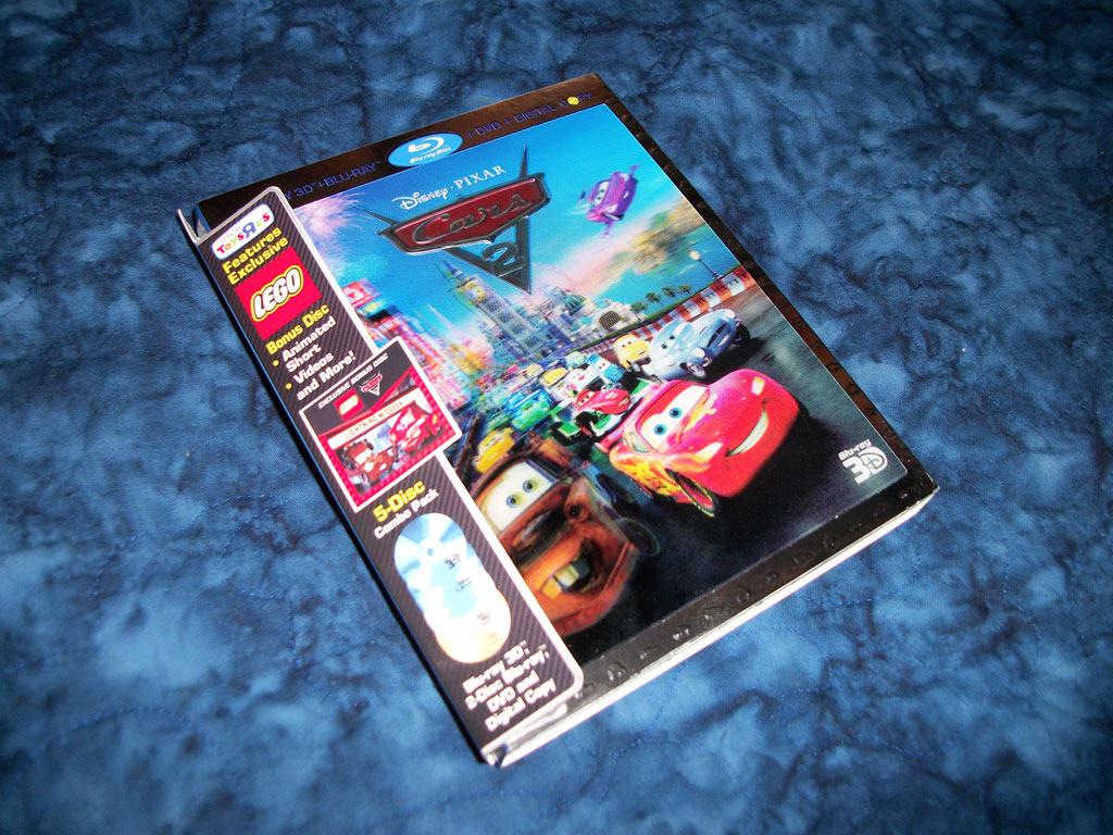 Blu-ray & DVD Exclusives: Cars 2: Toys R Us Exclusive Bonus Disc & Wall ...