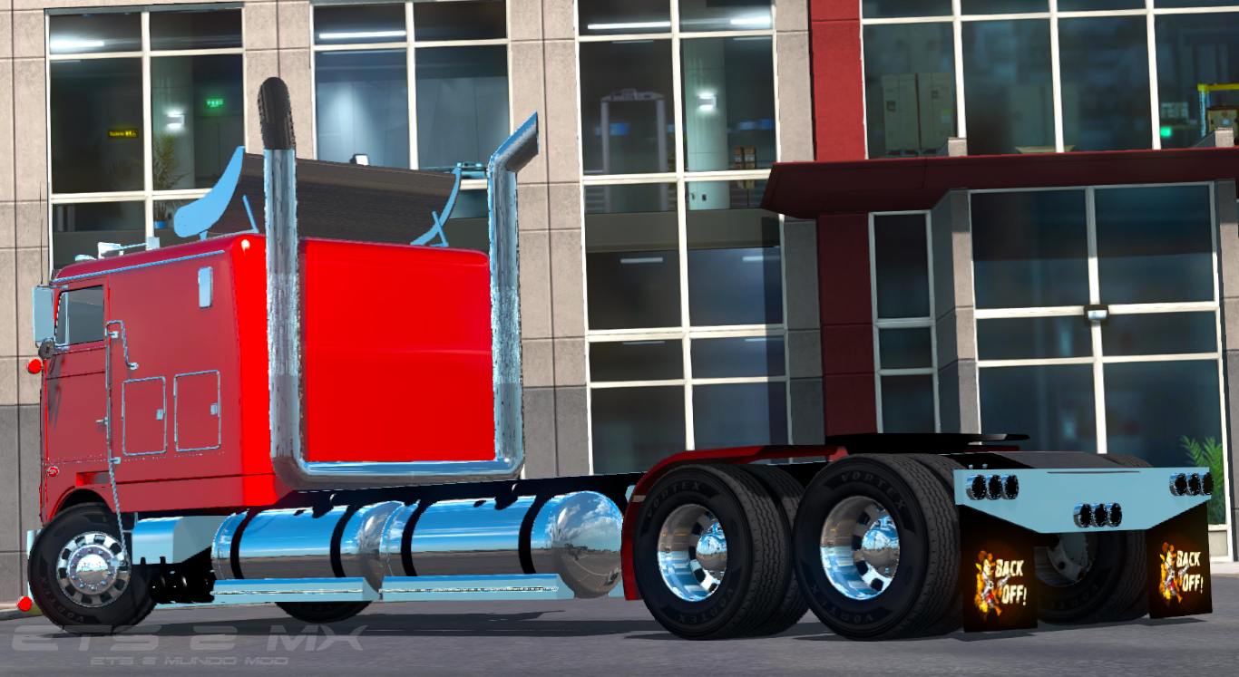 (Tractocamión ATS) Peterbilt 352 Cabover (Versión 2.0) - ETS 2 Mundo Mod