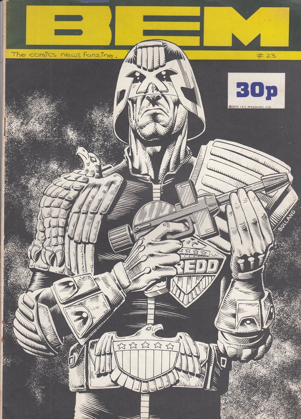 Boys Adventure Comics: BEM covers by Brian Bolland