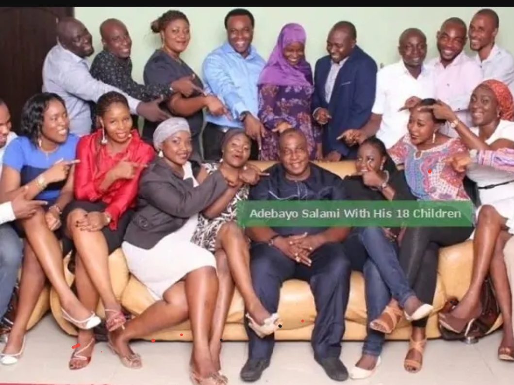 Oga Bello Adebayo Salami and how he sent his 17 Children to University!