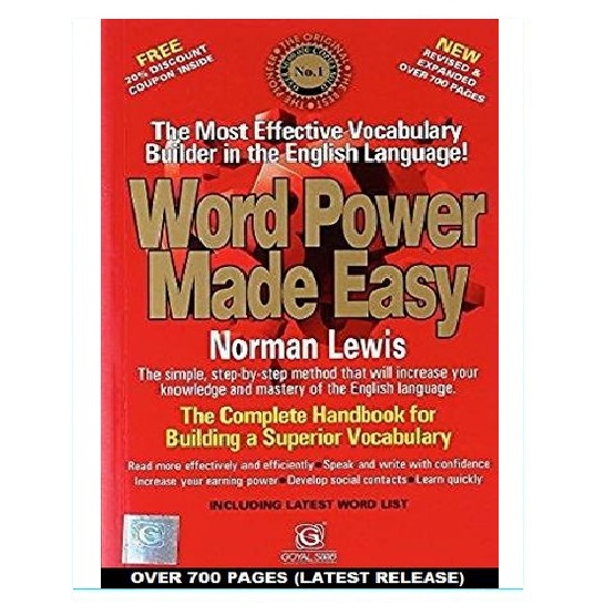 Word Power Made Easy by Norman Lewis Original Book | 2023-2024 Latest ...