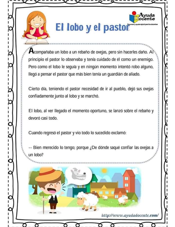 Práctica la lectura