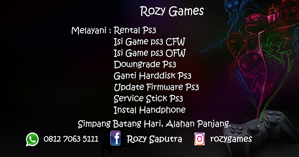 Jasa Isi Game Ps3 Cfw Ofw Ps4 Service Jual Beli Playstation Assesories