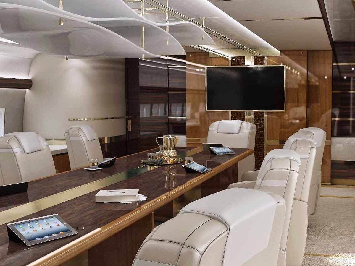 rtgd: The Boeing 747 Private Jet Is A Palace In The Sky – Photos