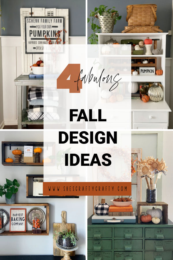 She's Crafty: 4 Fabulous Fall Home Design Ideas