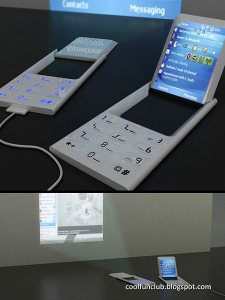 CoolFunClub: Futuristic and Creative Cell Phone Concepts
