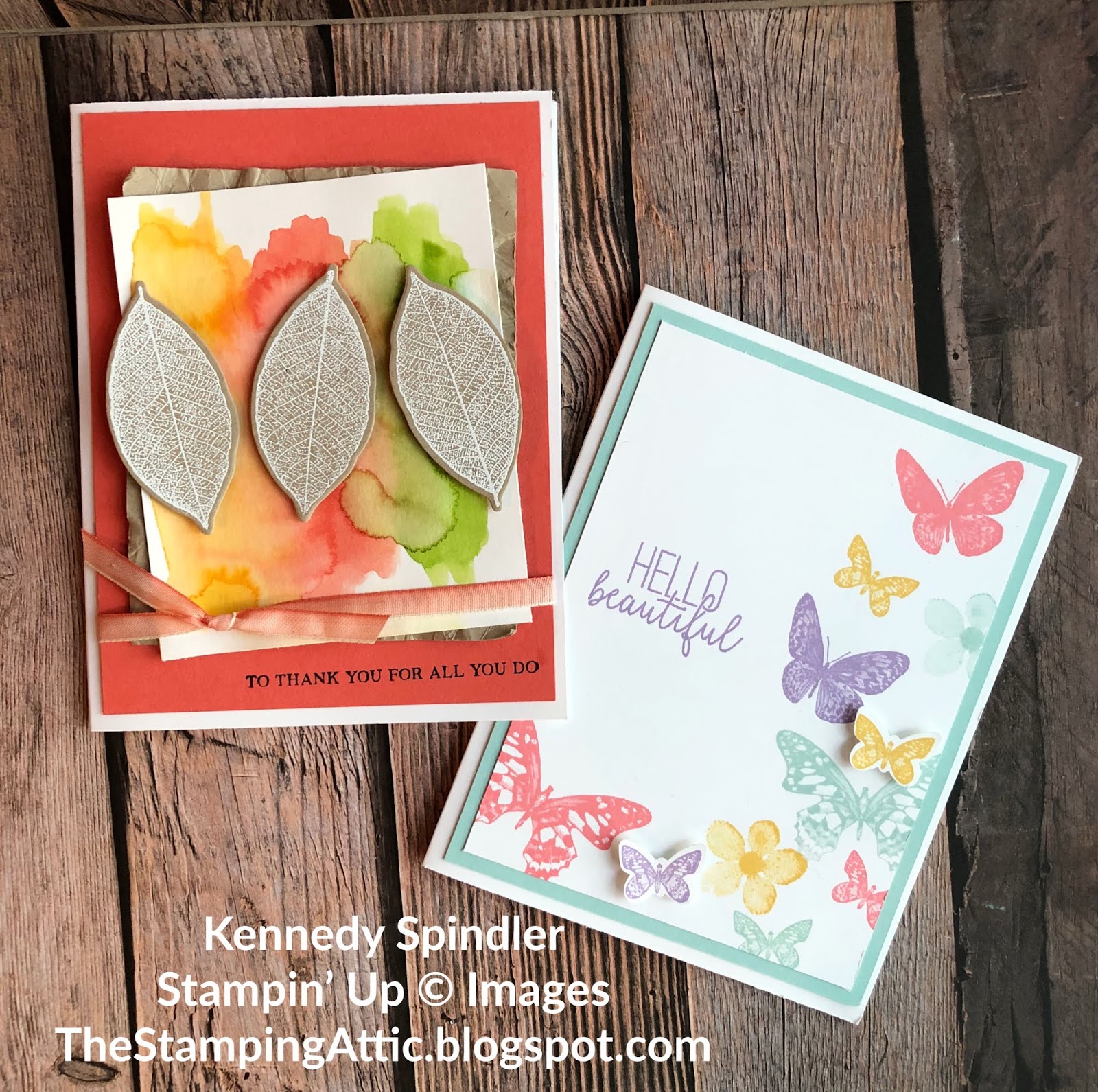 Rooted in Nature Watercolor & Simple Stamping with Butterflies ~ The ...