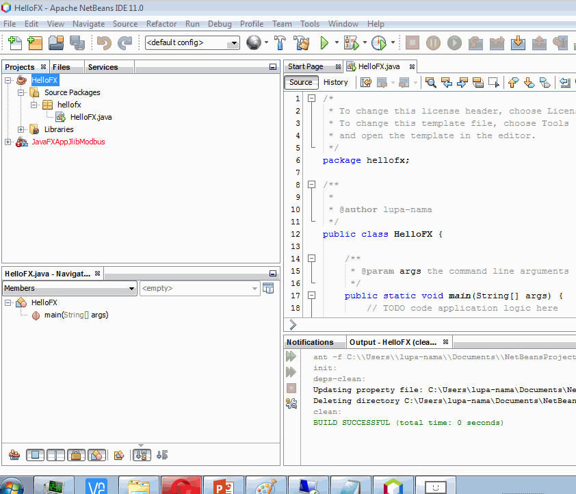 Create Project Java 12 + JavaFX using Apache Netbeans Create Project Java 12 + JavaFX using Apache Netbeans