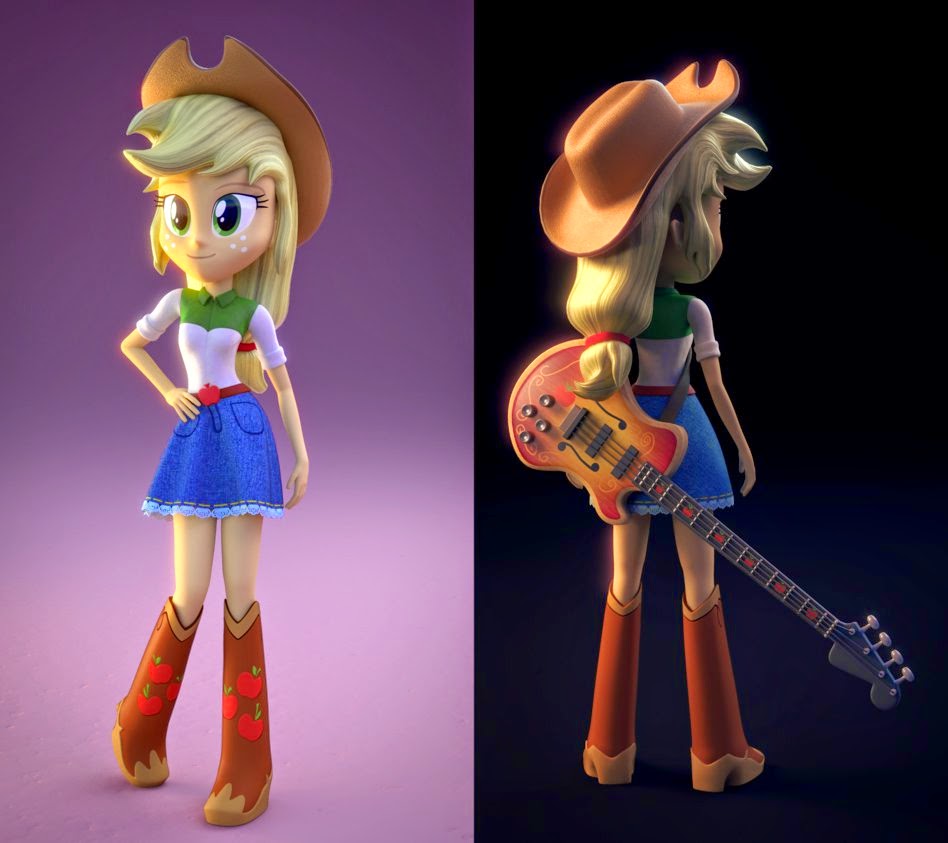 Equestria Daily - MLP Stuff!: EqG 3D Models Complete!