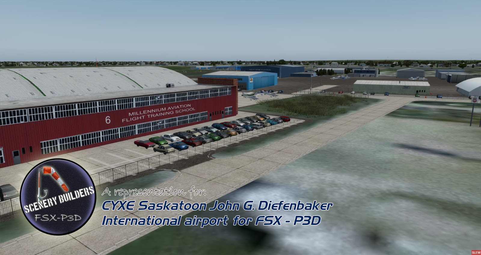 FSX, P3D, MSFS scenerybuilders.: CYXE SASKATOON-JOHN G. DIEFENBAKER ...