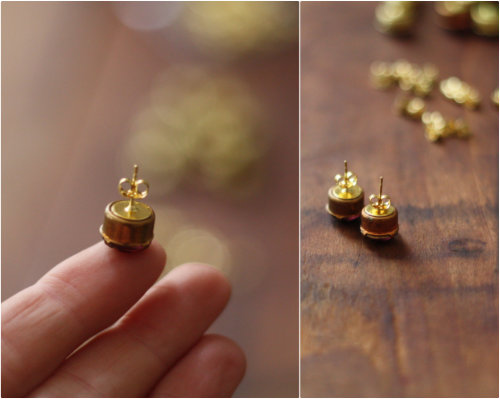 DIY: How To Make Simple Post Earrings | 17 Apart